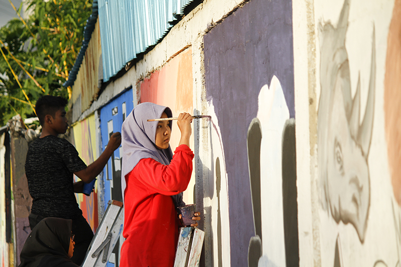 Catatan Visual Singkawang Mural Competition 2019 – Mysingkawang